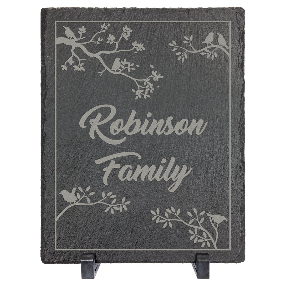 Laserable Slate Decor with Plastic Stands, Rectangle 10" x 8" | Michaels