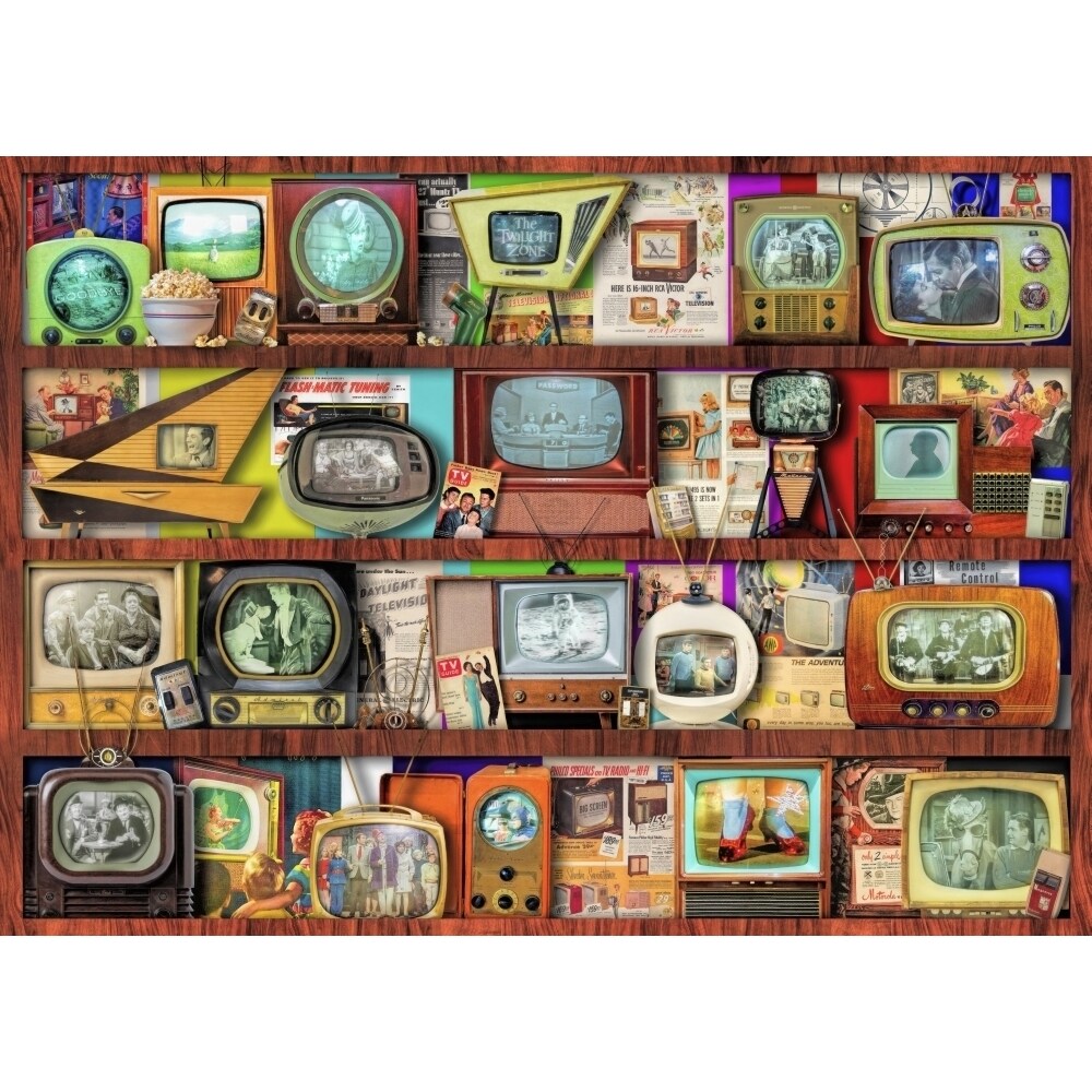 Golden Age Of Television - Shelf Poster Print By Aimee Stewart | Michaels