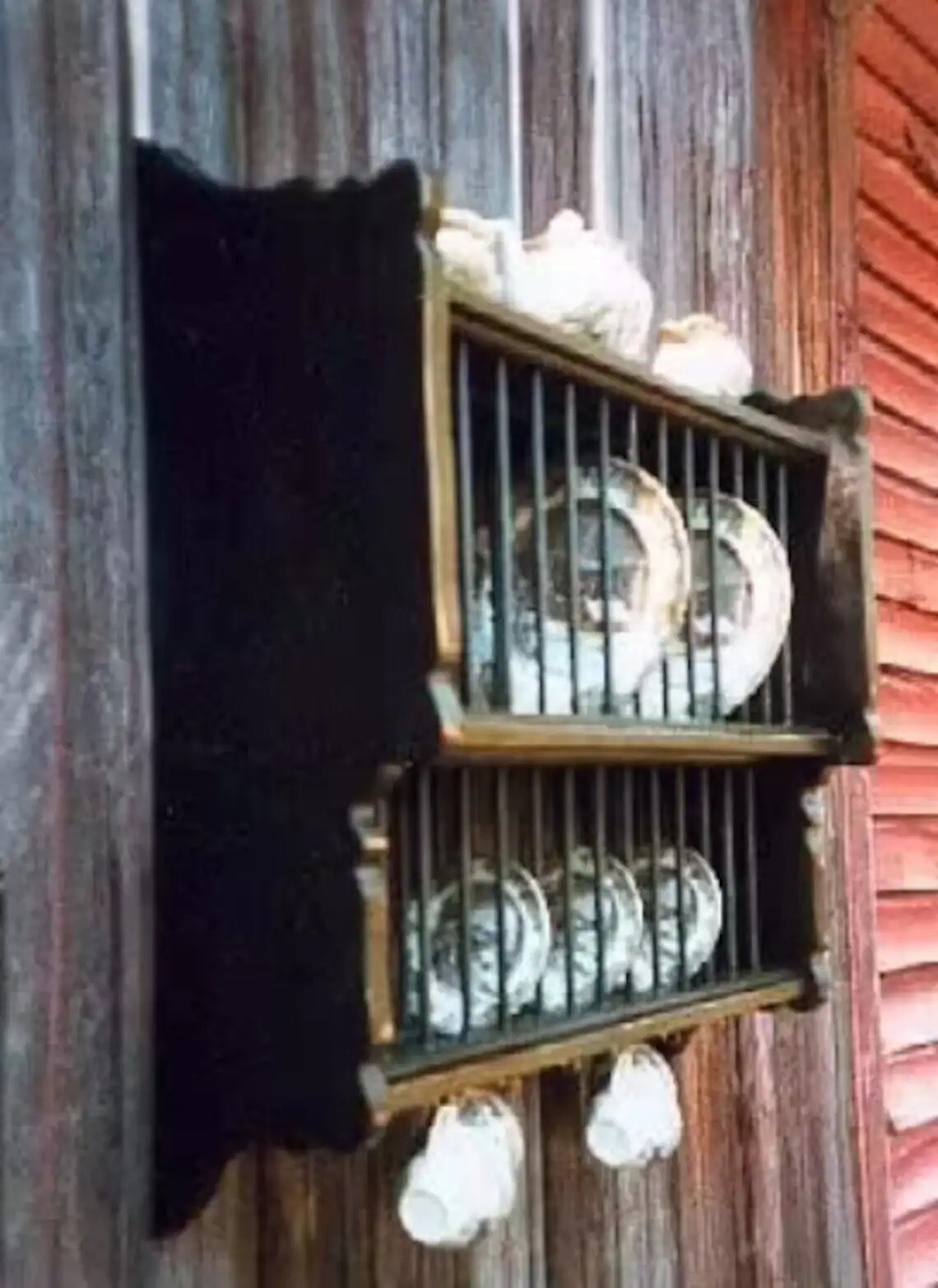 Hanging Plate Rack, Reproduction of 18th Century Original, Early ...