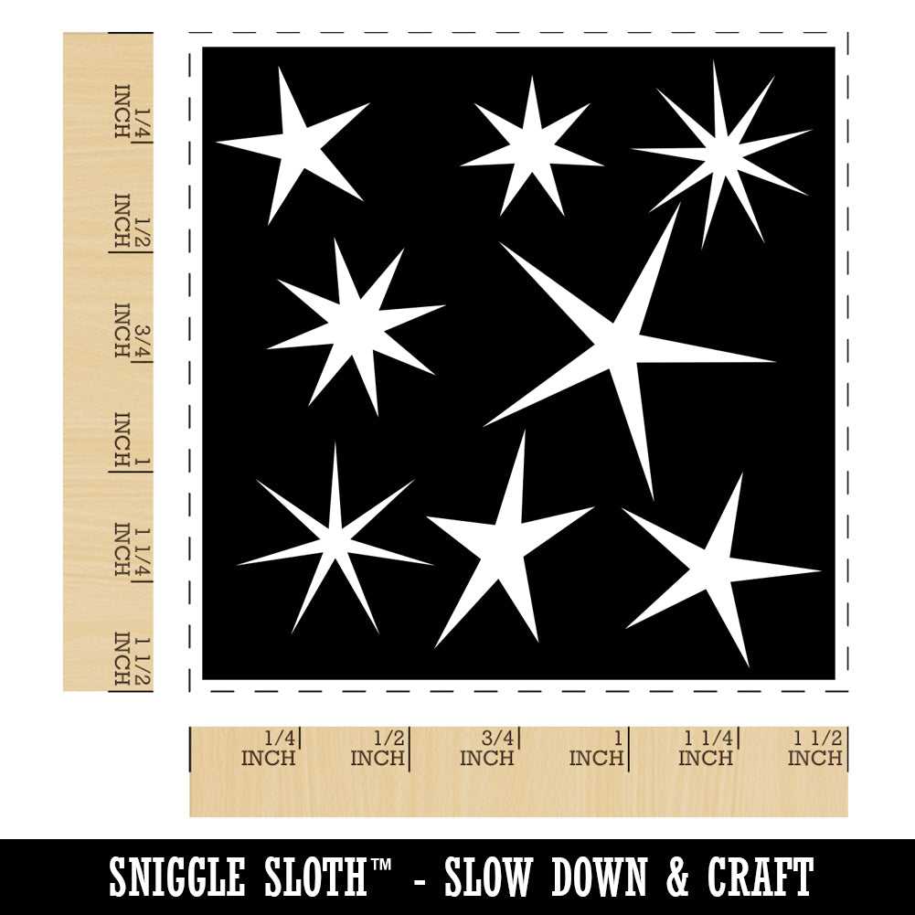Stars at Night Background Self-Inking Rubber Stamp Ink Stamper | Michaels