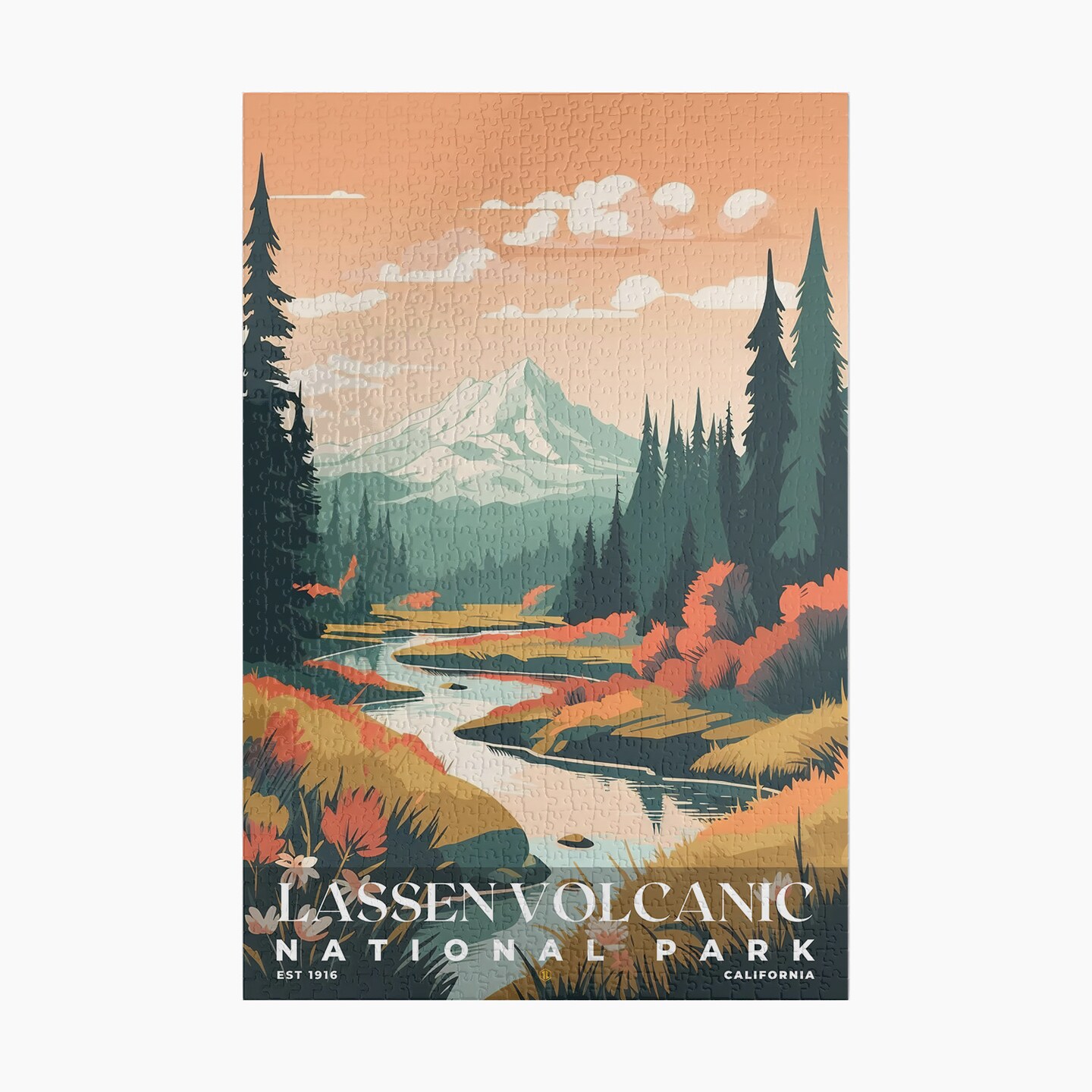 Lassen Volcanic National Park Jigsaw Puzzle, Family Game, Holiday Gift ...