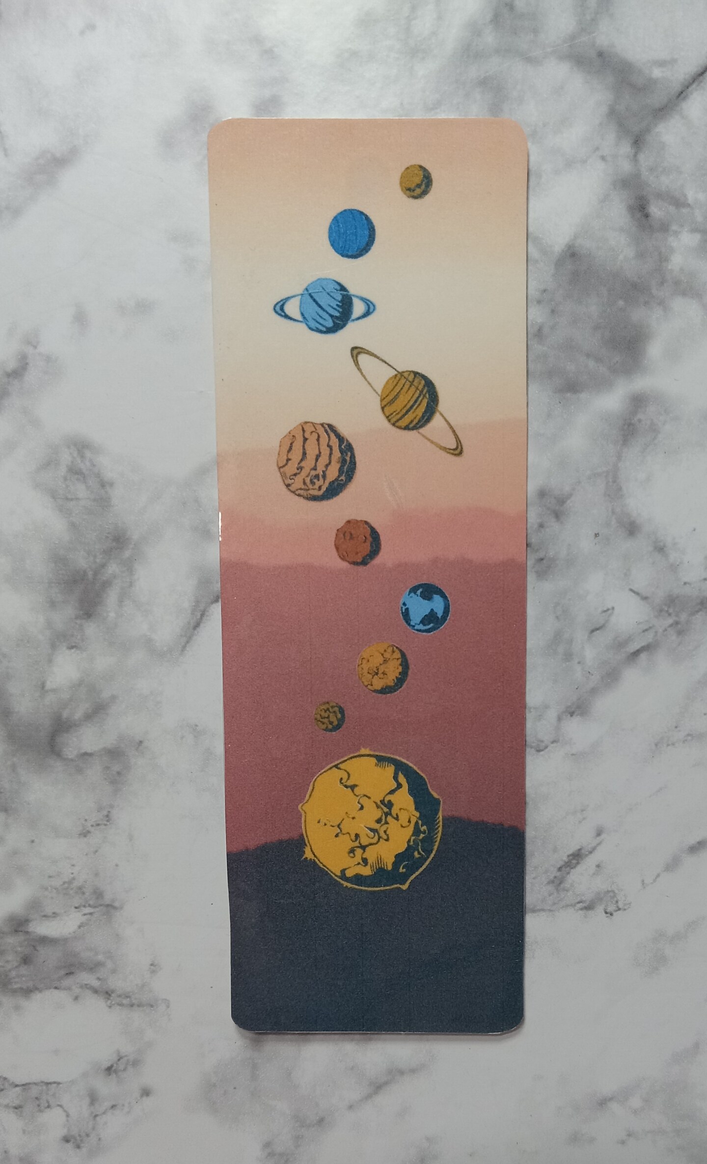 Boldly Colored Solar System Bookmark | MakerPlace by Michaels