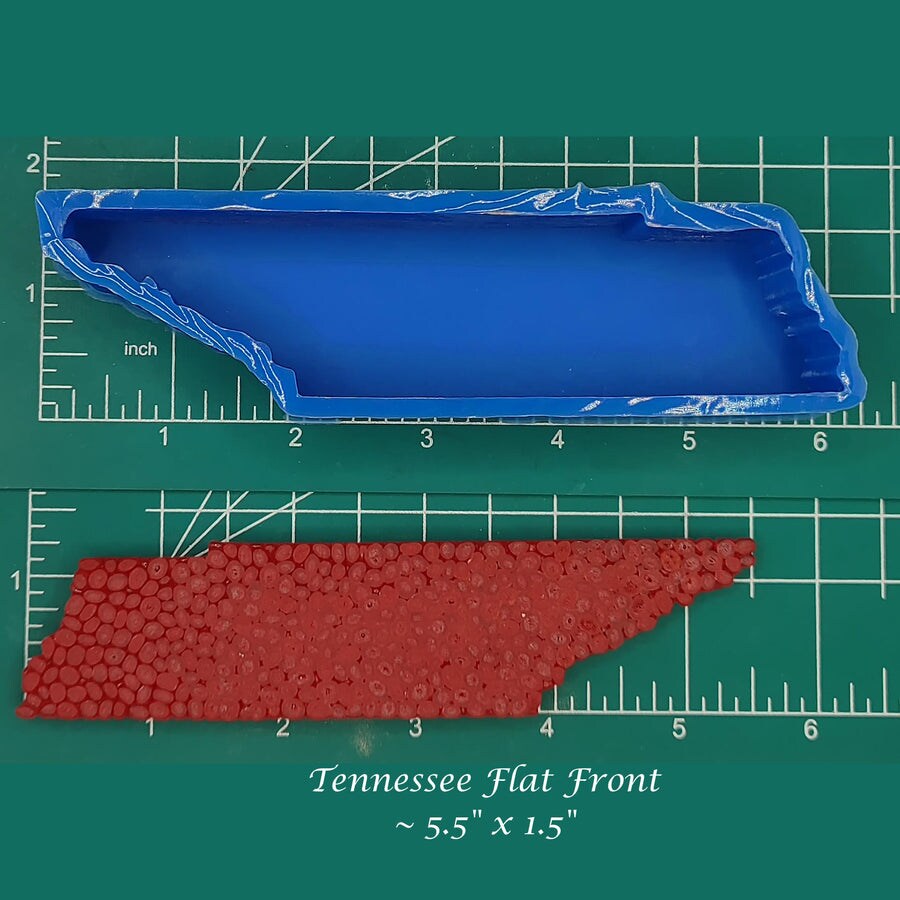 Tennessee - Flat Front - Silicone Freshie Mold | Michaels