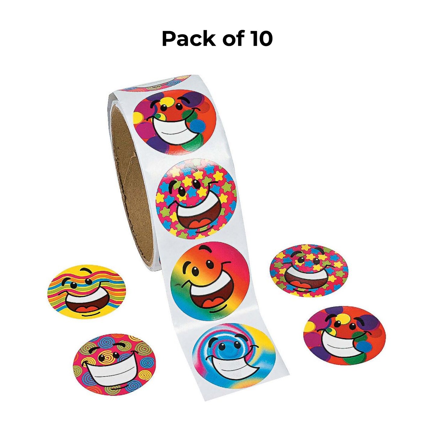 Classic Stickers Roll - 100 Count, Our Sticker Roll, offering bulk ...