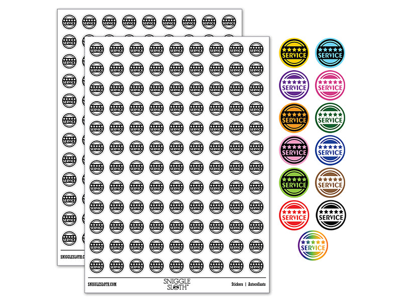 Five Star Service 200+ 0.50" Round Stickers | Michaels