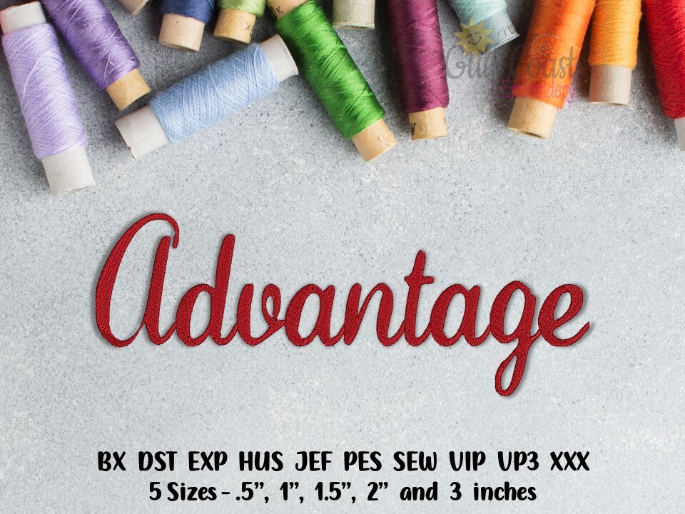 Script Machine Embroidery Font Alphabet, Elegant Embroidery Font, BX ...