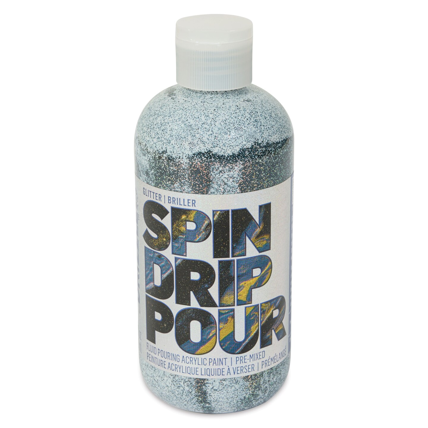 FolkArt Drizzle Acrylic Pouring Paint - Cosmic Sky Glitter, 266 ml ...