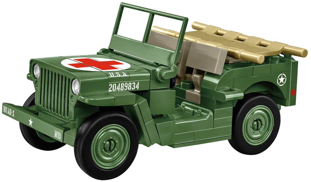 COBI Historical Collection WWII JEEP Willys MB Medical Vehicle | Michaels
