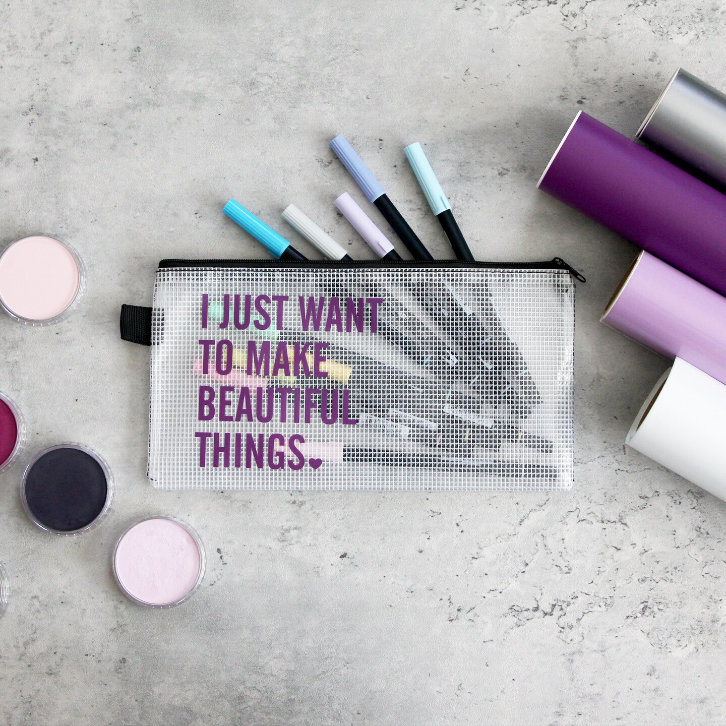 Customize a Zipper Pouch with Silhouette | Classes | Michaels