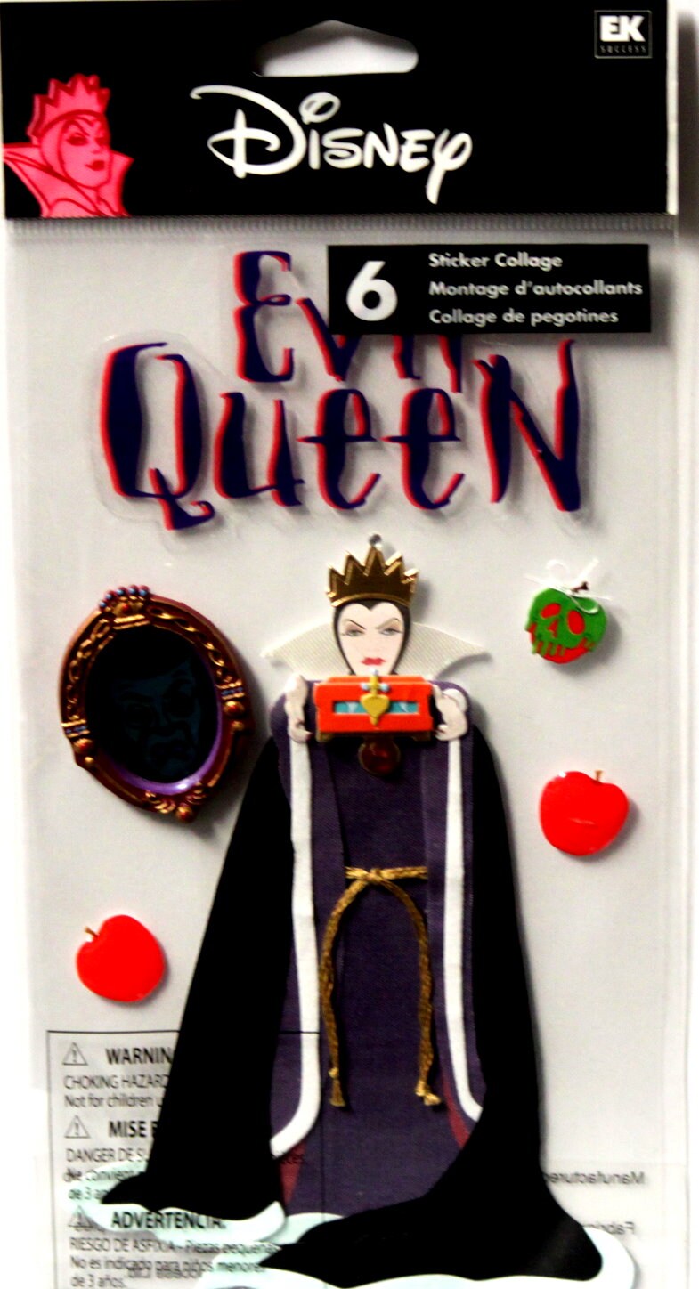 Disney Evil Queen Dimensional Stickers | Michaels