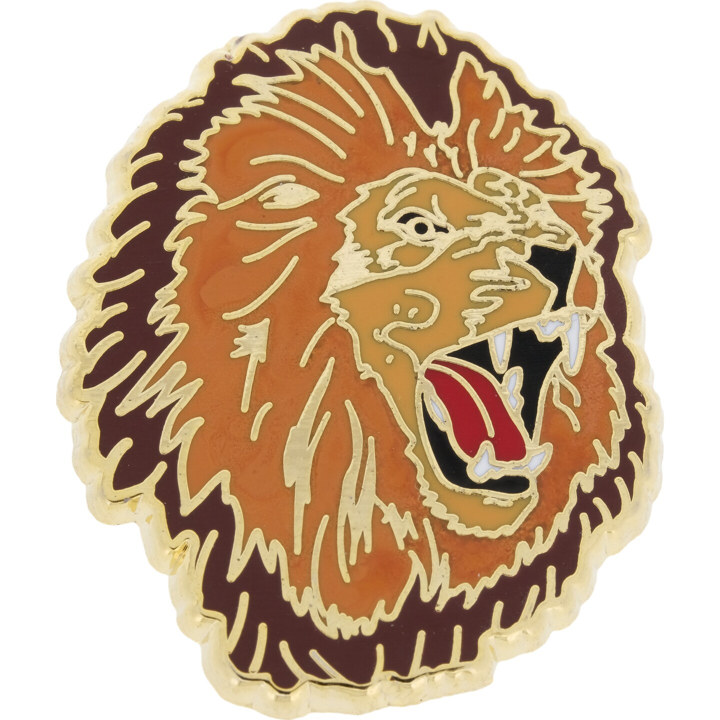 Lion Head Pin 1" | Michaels