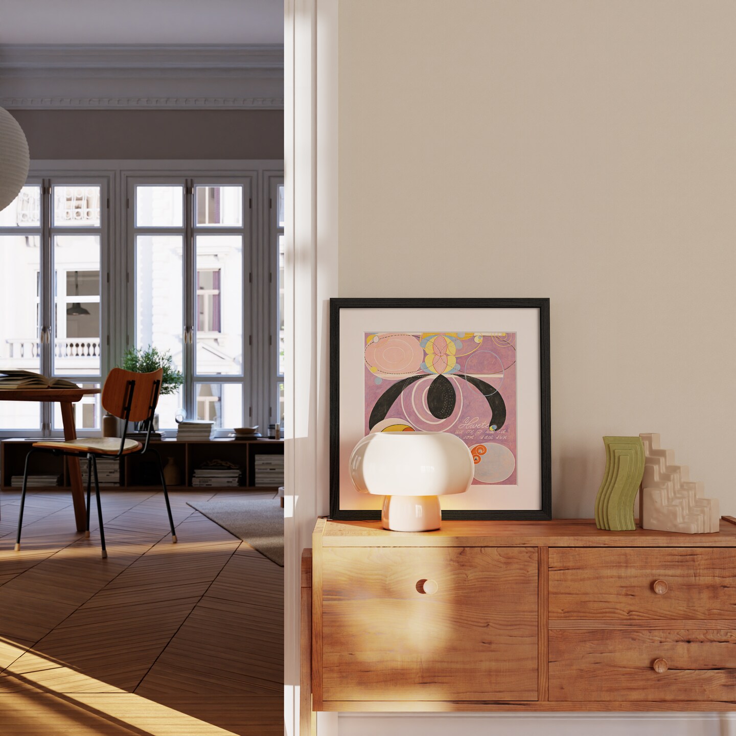 Haus and Hues Oak Wood Picture Frames Matted with Real Glass | Michaels