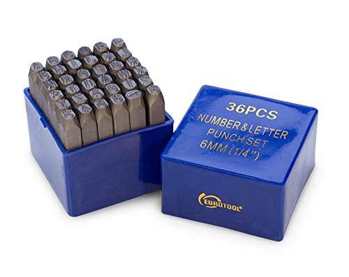 Alphabet and Number Punch Set 1/4" | Michaels