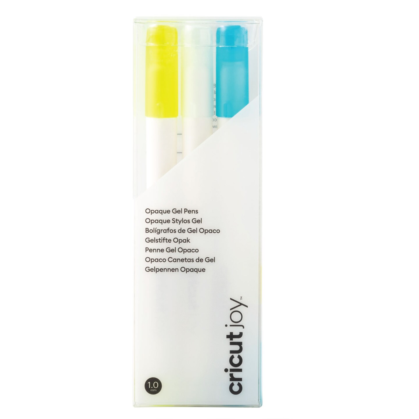 Cricut Joy Opaque Gel Pens 1.0 mm Yellow, White, Blue | Michaels