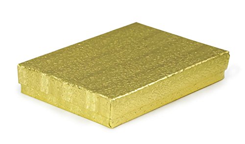 Gold Foil Jewelry Box #53 (Package of 20) | Michaels