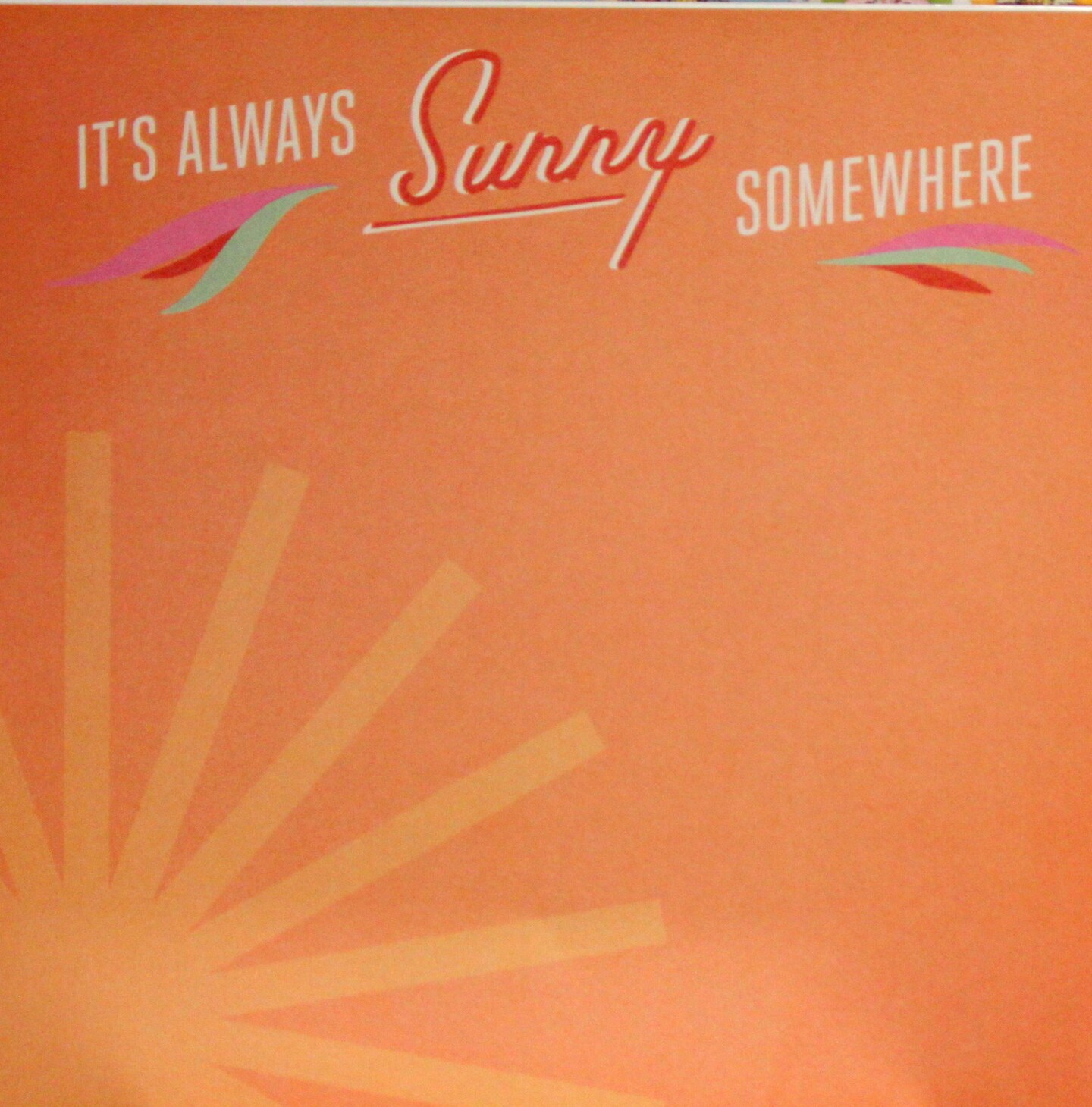 Craft Smith Palm Springs 12 x 12 Lt. Cardstock Paper-It's Always Sunny ...