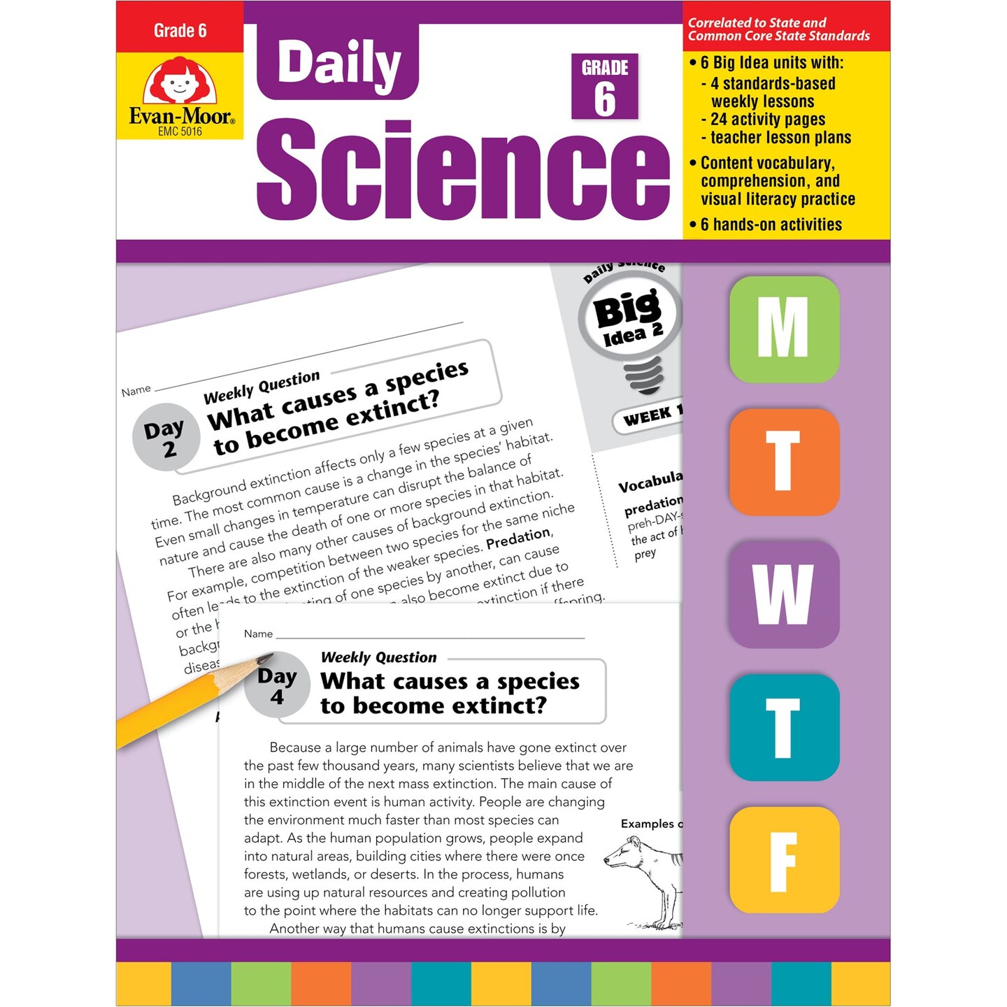 Daily Science Book, Grade 6+ | Michaels
