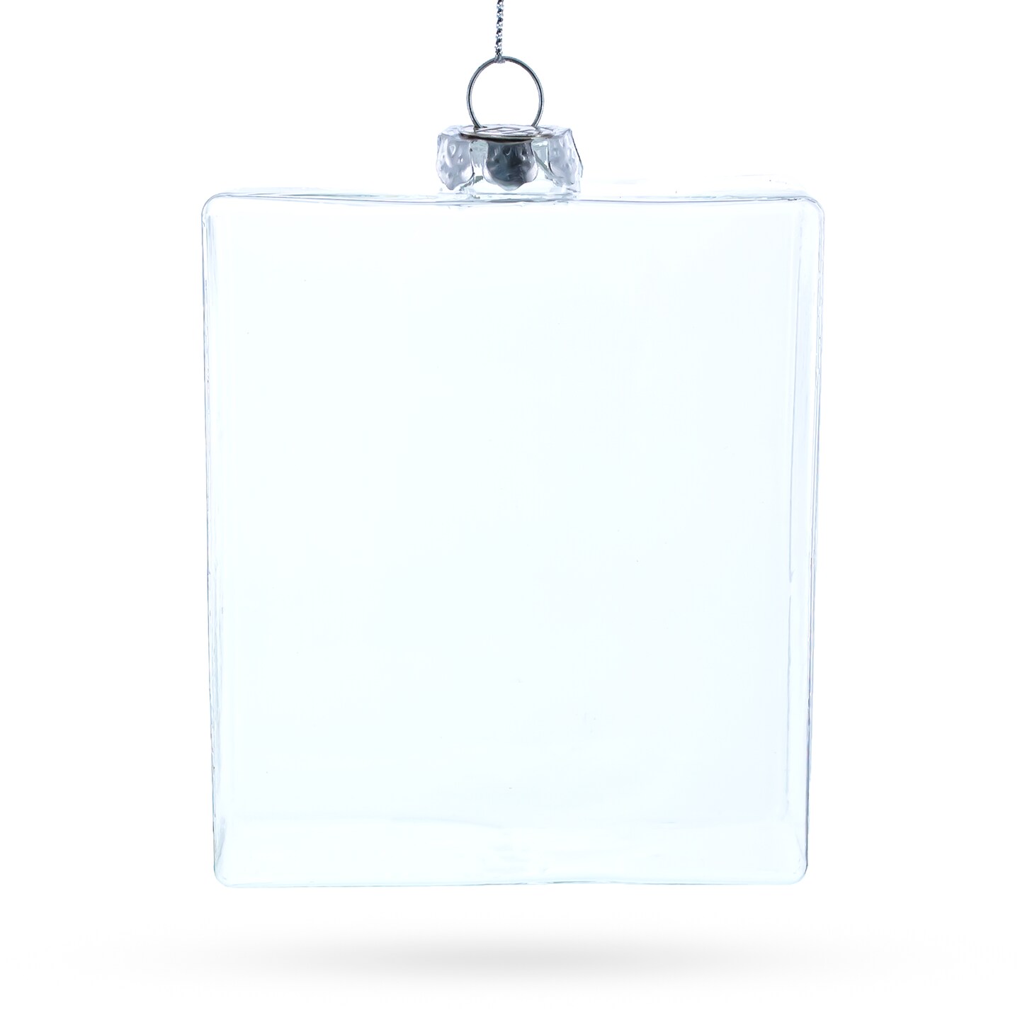 Flask Clear Glass Christmas Ornament | Michaels