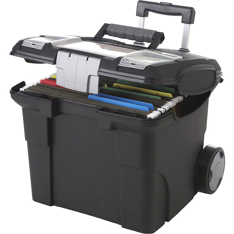 Portable File Box on Wheels | Michaels