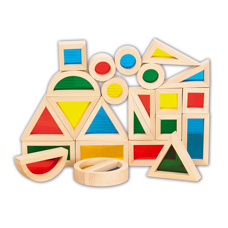 Rainbow Blocks - Set of 24 | Michaels