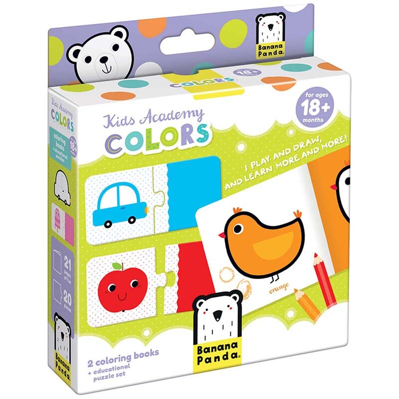 Kid Academy Colors, Coloring Book & Puzzles | Michaels