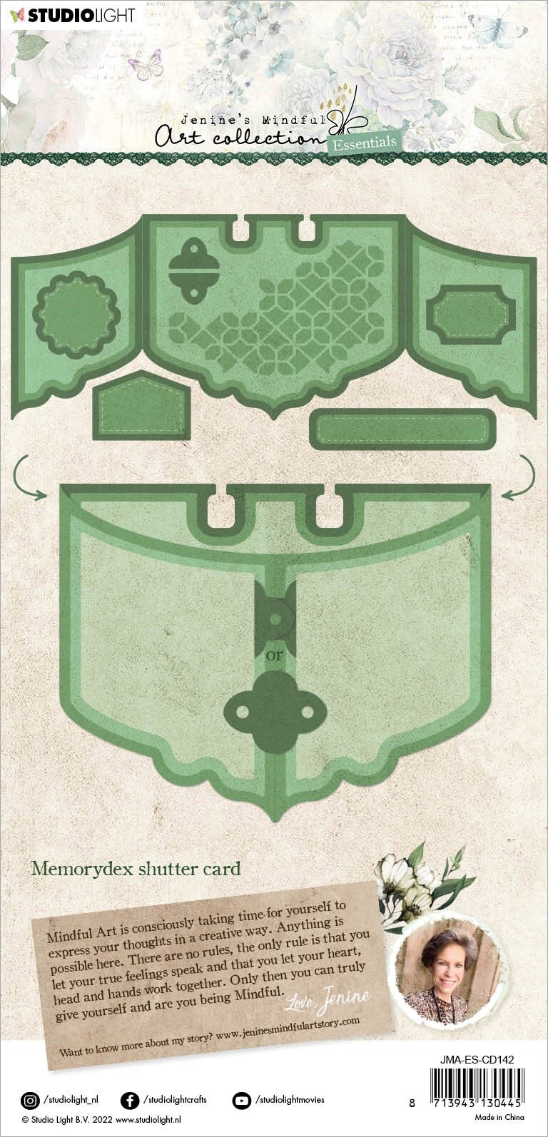Studio Light Essentials Cutting Die-Nr. 142, Memorydex Shutter Card ...
