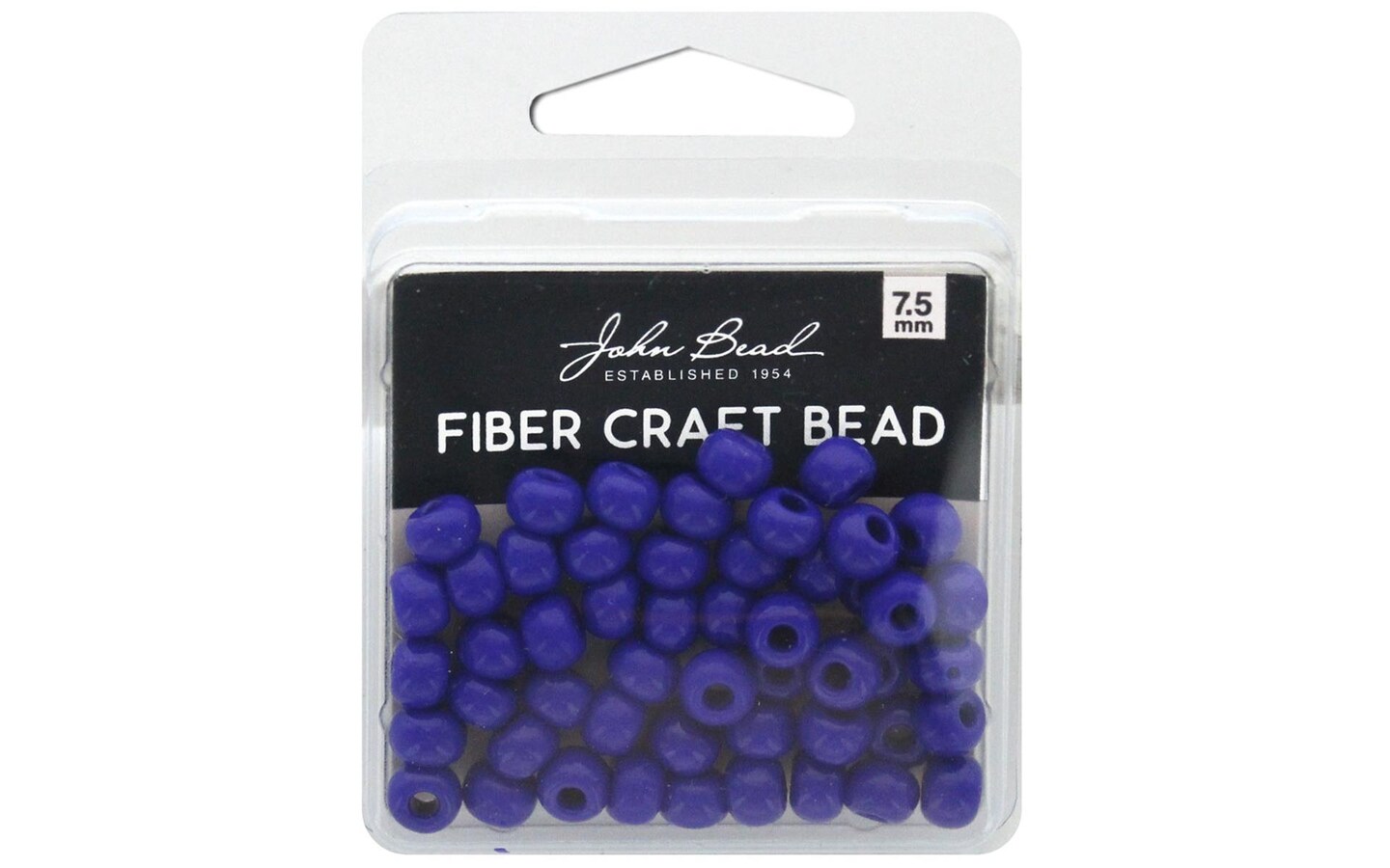 John Bead Fiber Craft Bead 7.5Mm 18G Op Royalblue | Michaels