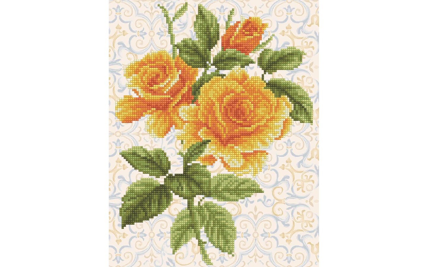 Diamond Dotz Kit Intermediate Yellow Rose Bouquet | Michaels
