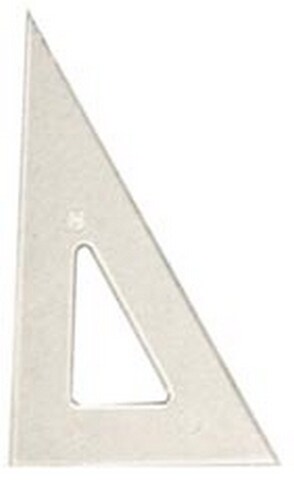 TRIANGLE 30/60 STYRENE W/INK EDGE 8 INCH | Michaels