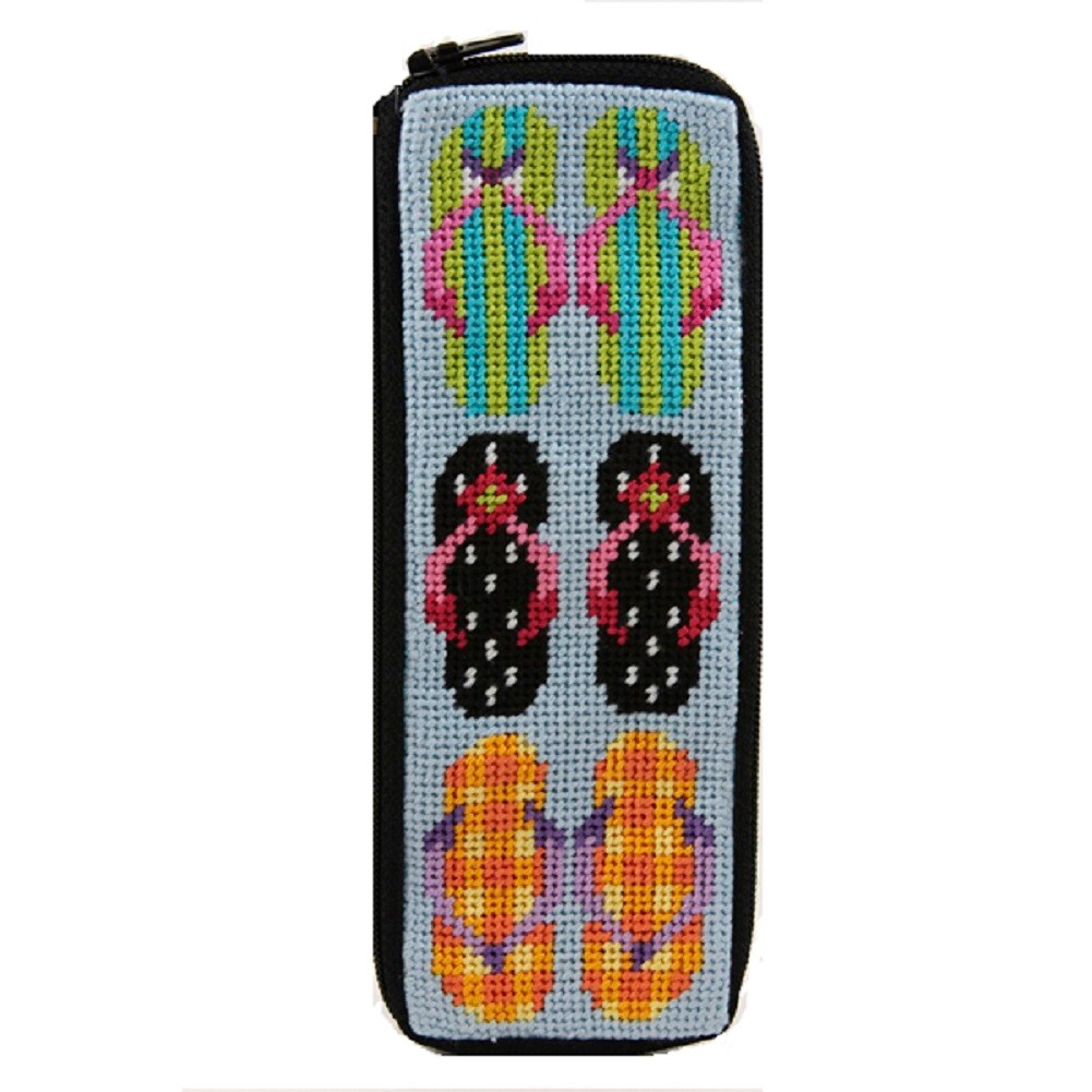 Half-Spec Case - Flip Flops - Needlepoint Kit | Michaels