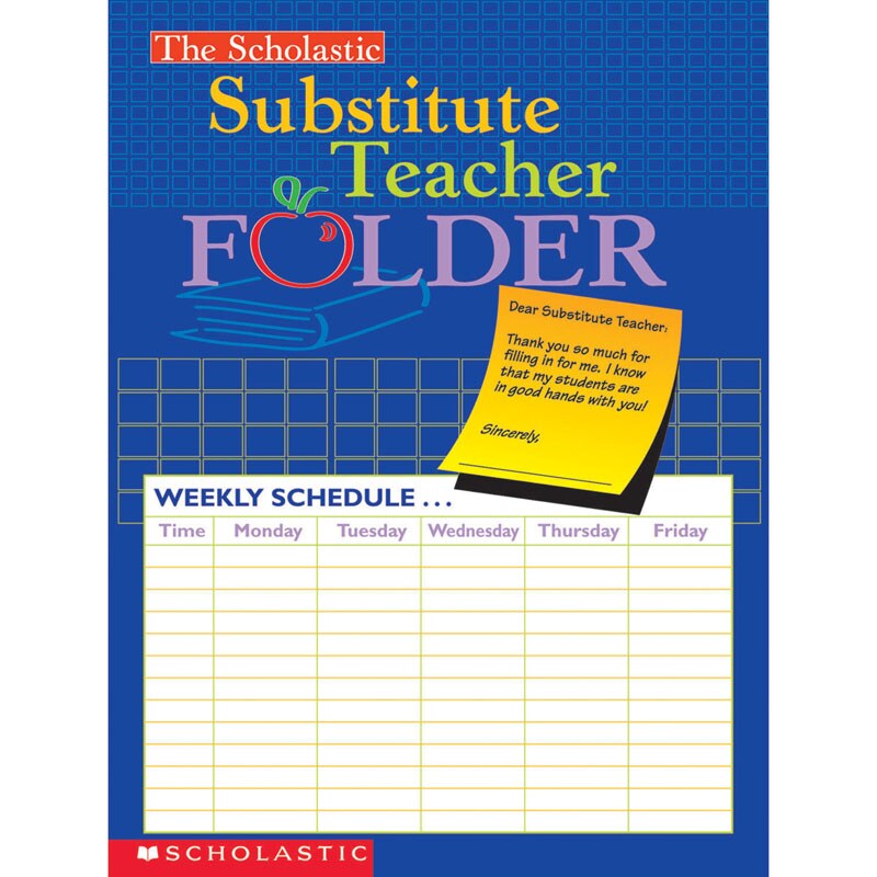 Substitute Teacher Folder | Michaels