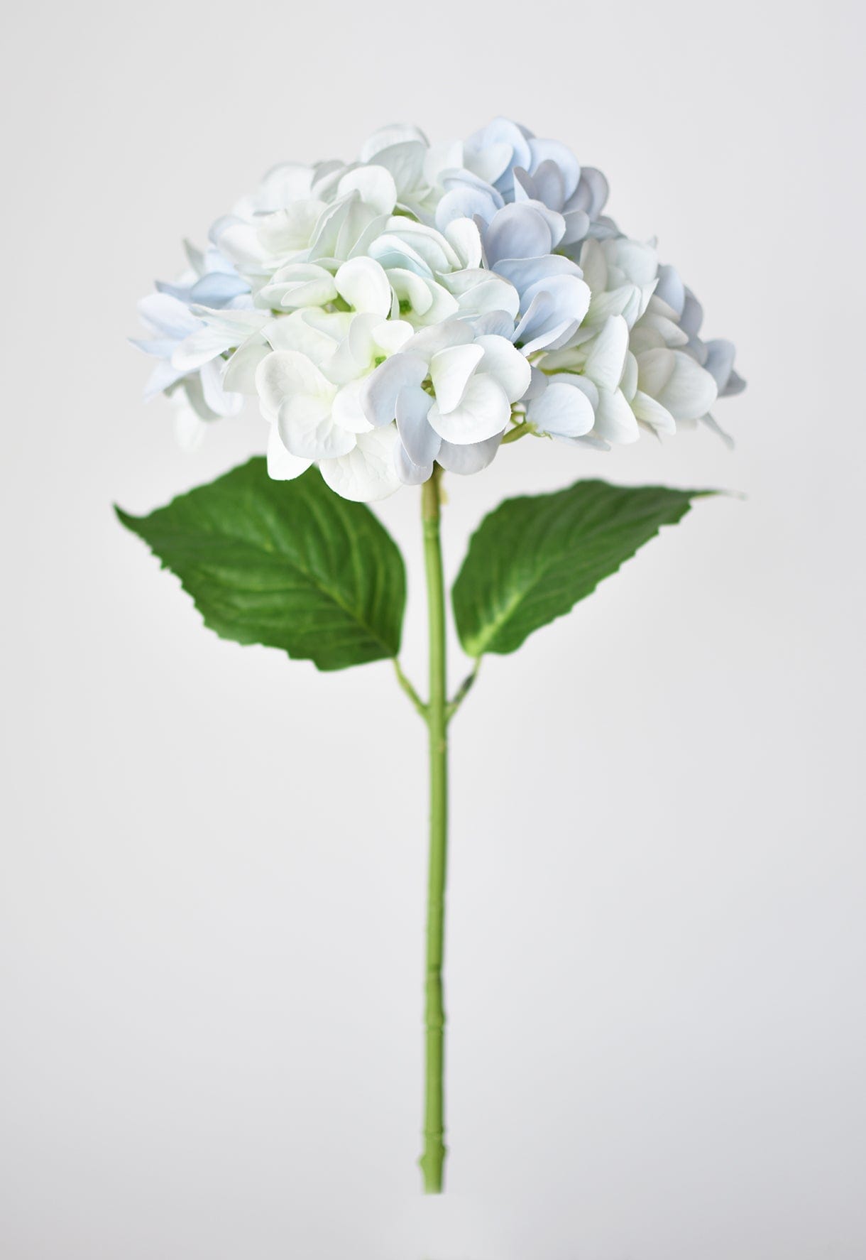 19" Faux Real Touch Pale Blue Hydrangea Stem | Michaels
