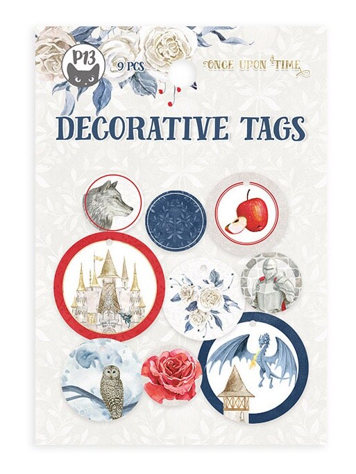 Once Upon A Time Double-Sided Cardstock Tags 9/Pkg-#01, Count: 1 | Michaels