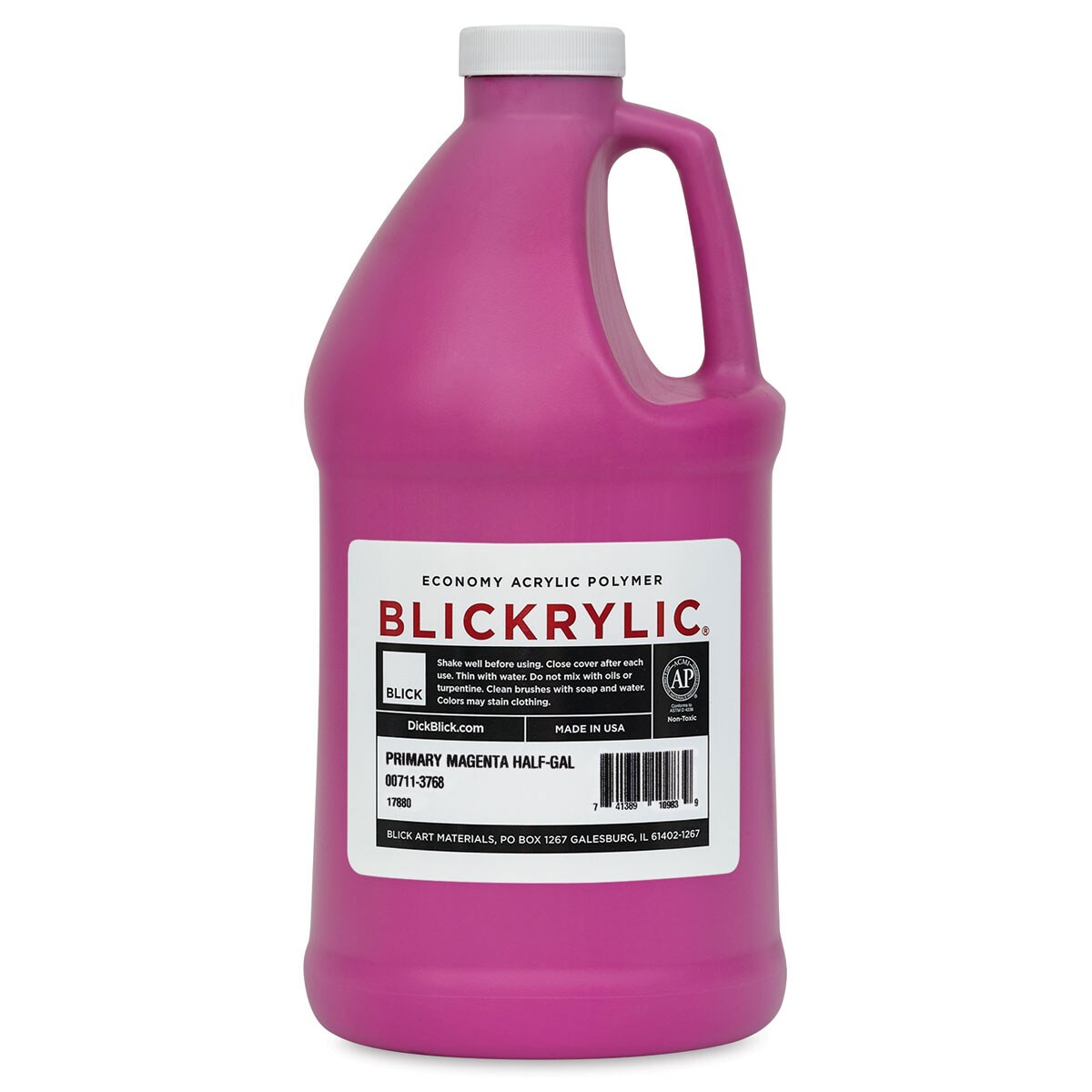 Blickrylic Student Acrylics - Primary Magenta, Half Gallon | Michaels