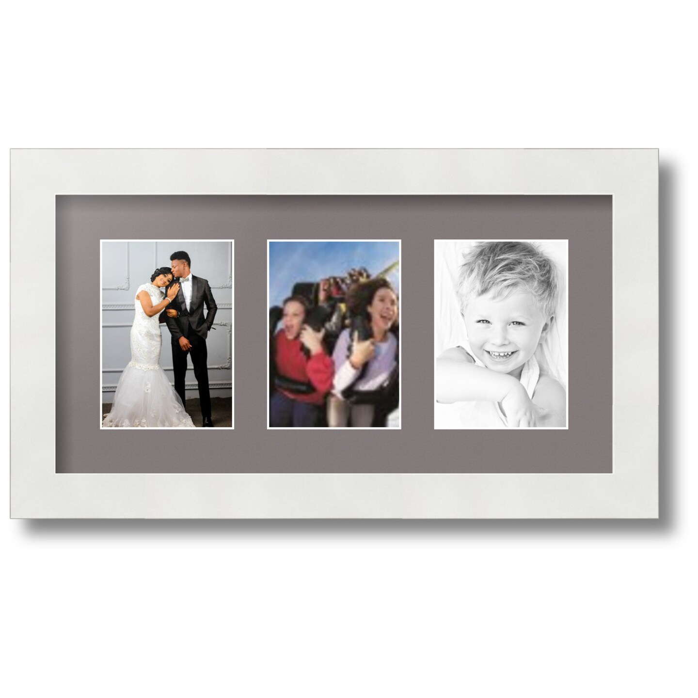 ArtToFrames Collage Photo Picture Frame with 3 - 3.5x5 inch Openings ...