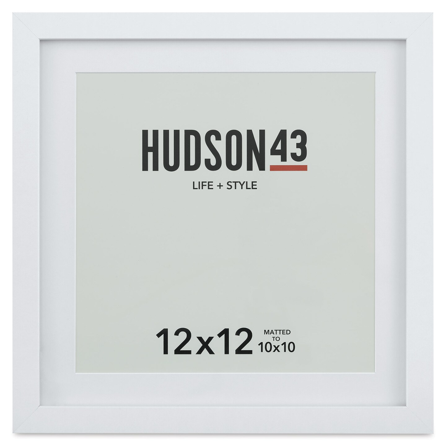 Hudson 43 Gallery Frame - White, 12" x 12" | Michaels