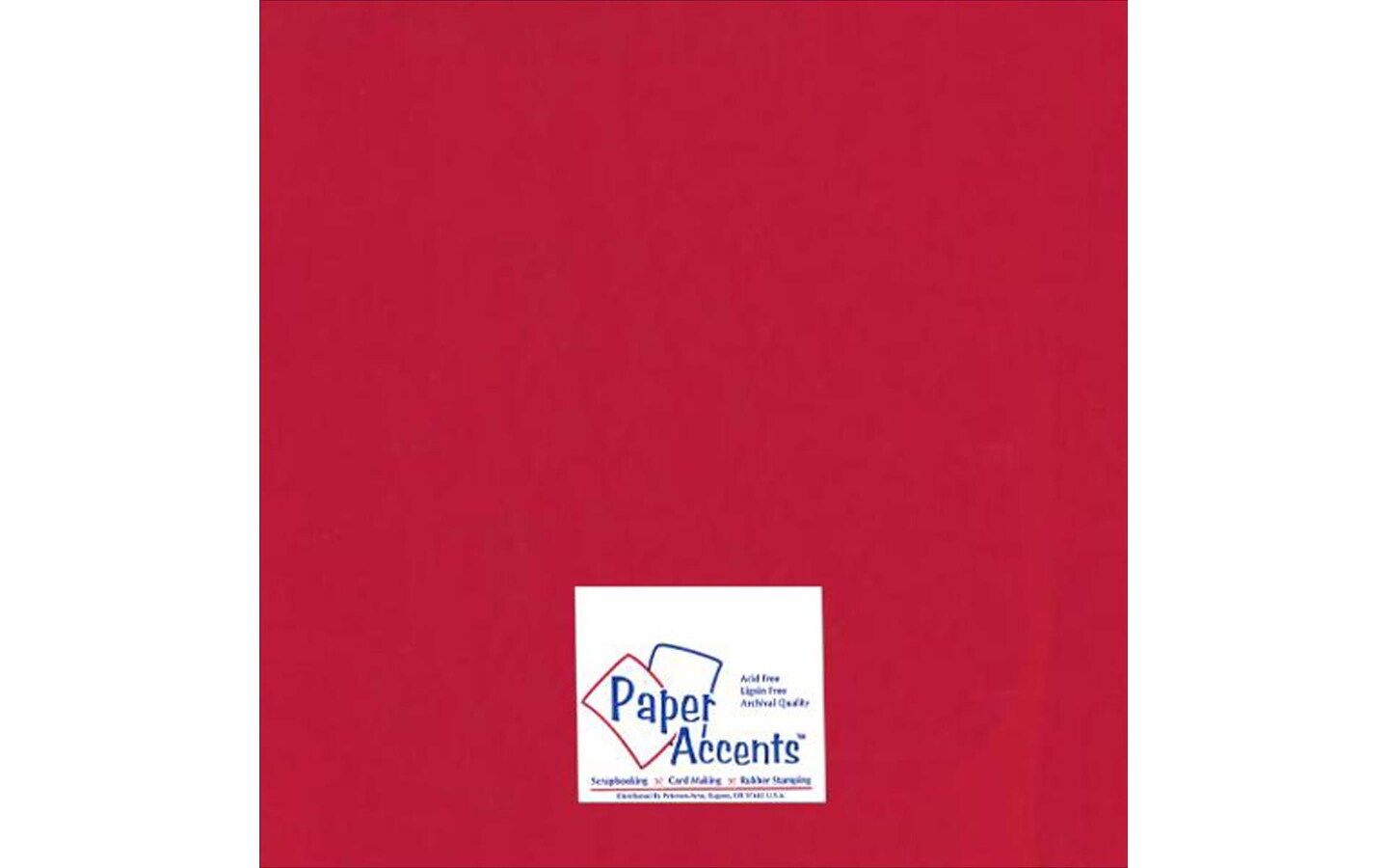 Accent Design Paper Accents 12-X-12-Inch Red | Michaels