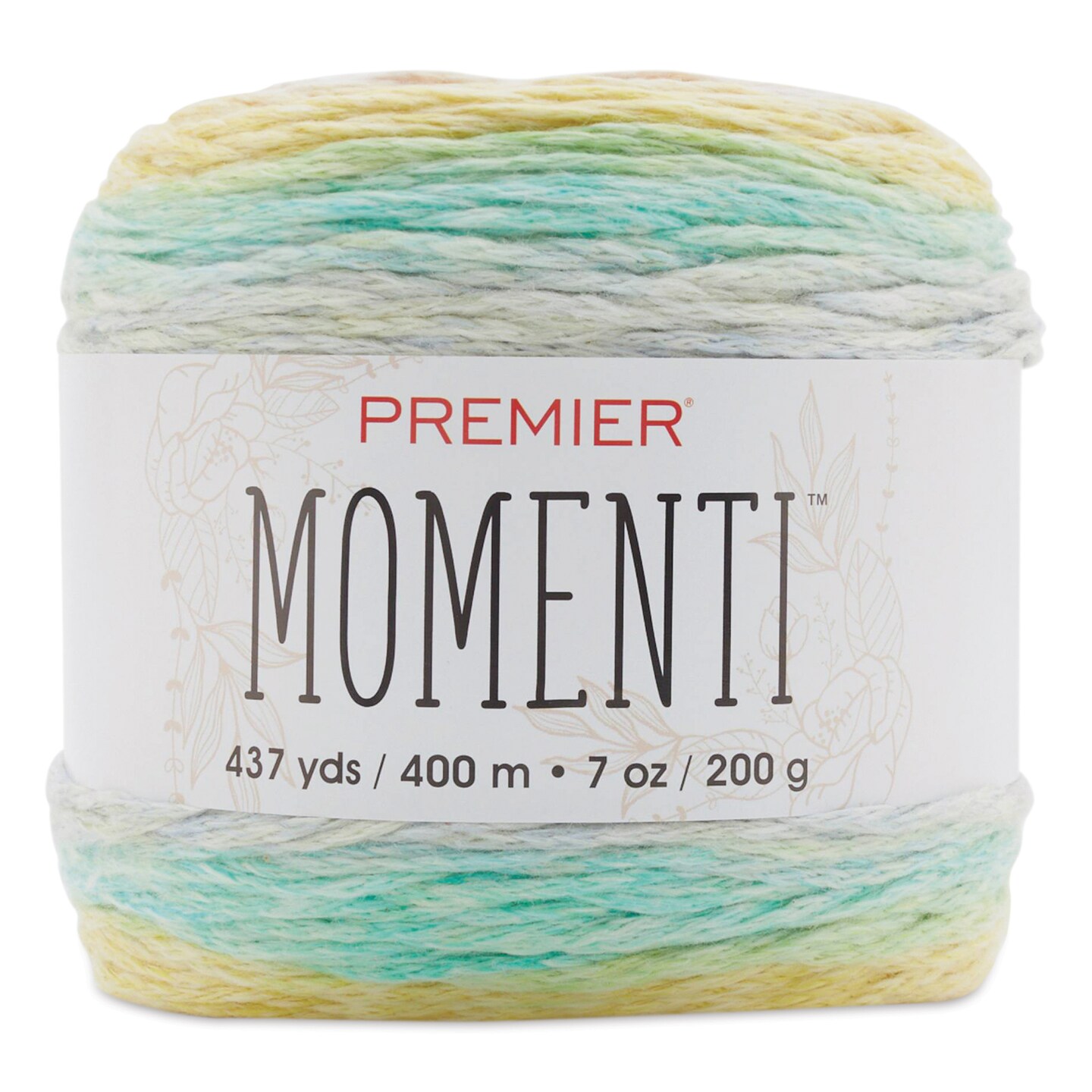 Premier Yarn Momenti Yarn - Seashell, Count: 1, Model: 2016-04 | Michaels