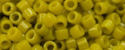 Toho Aiko Cylinder Seed Bead - TB-1607 - Opaque Chartreuse | Michaels
