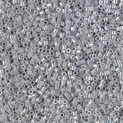 Miyuki Delica Bead 15/0, DBS1570, Opaque Ghost Gray Luster | Michaels