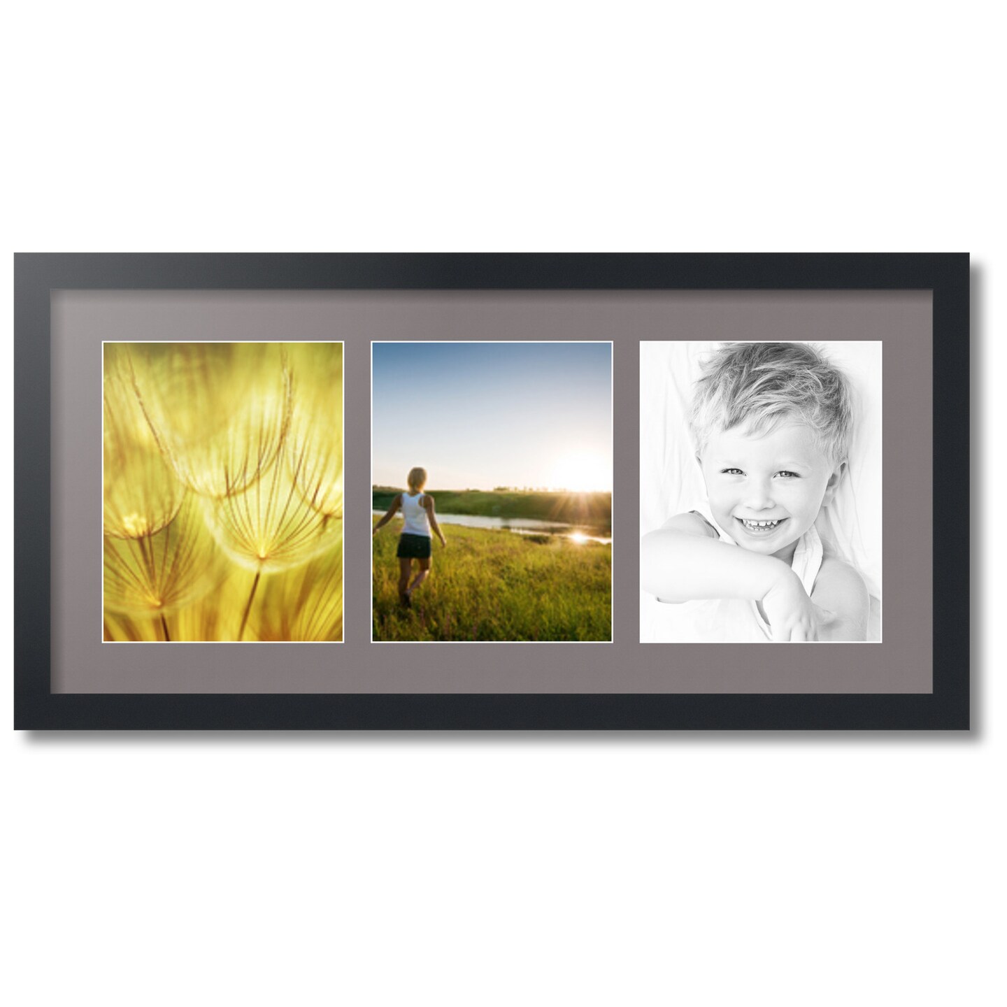 ArtToFrames Collage Photo Picture Frame with 3 - 8x10 inch Openings ...