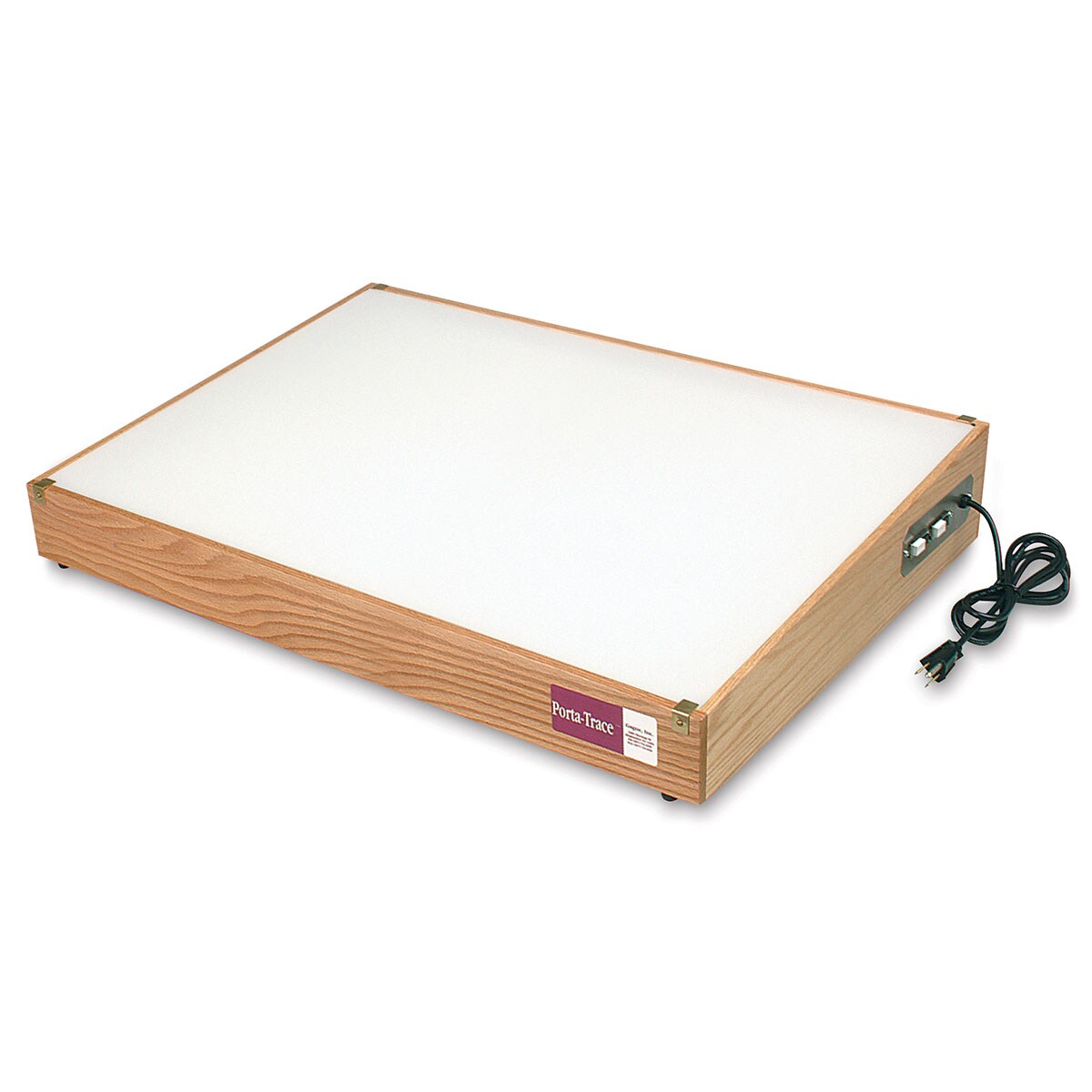 Gagne Porta-Trace LED Light Box - 18" x 24", 21 LED Modules, Oak Frame ...