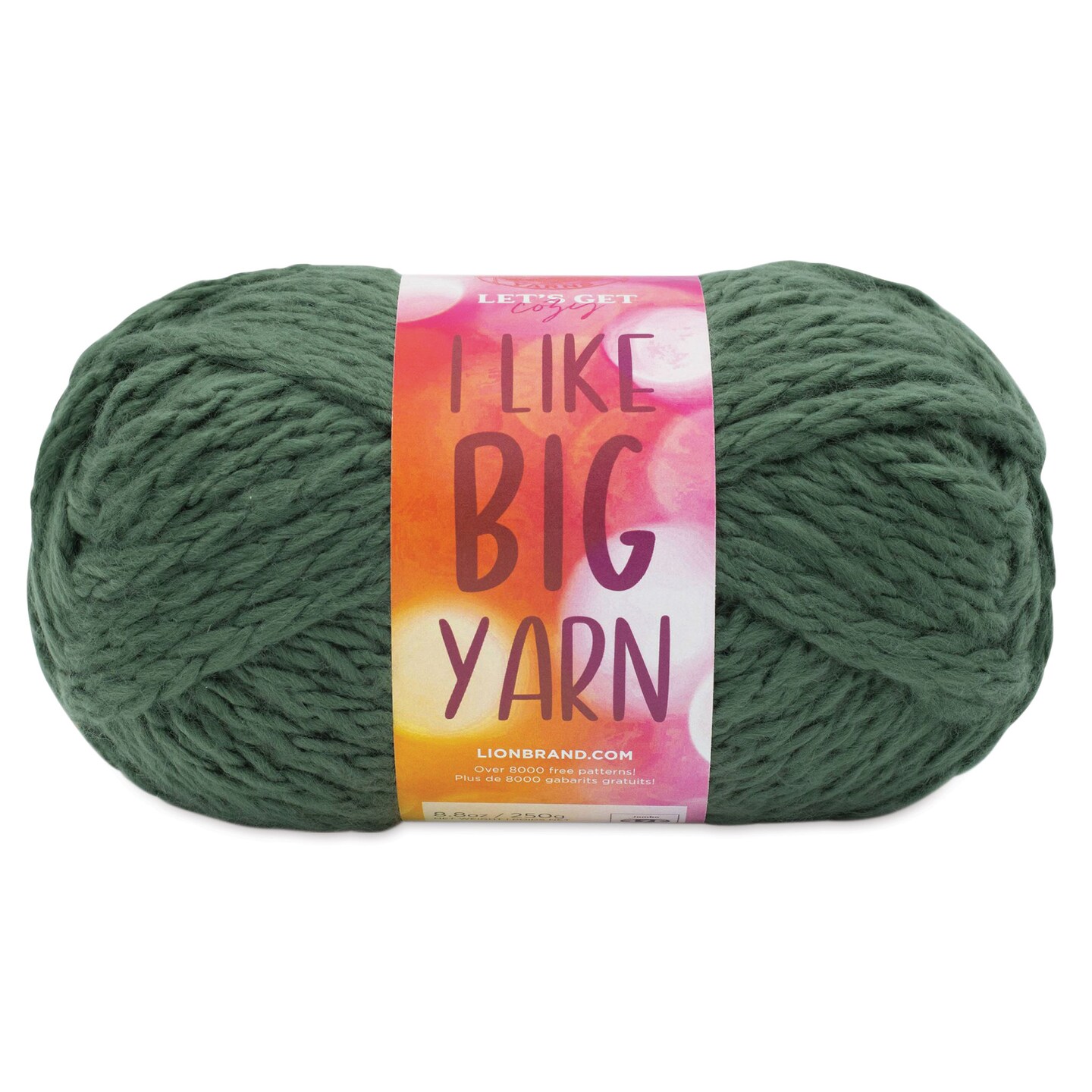 Lion Brand Yarn I Like Big Yarn - Fir | Michaels