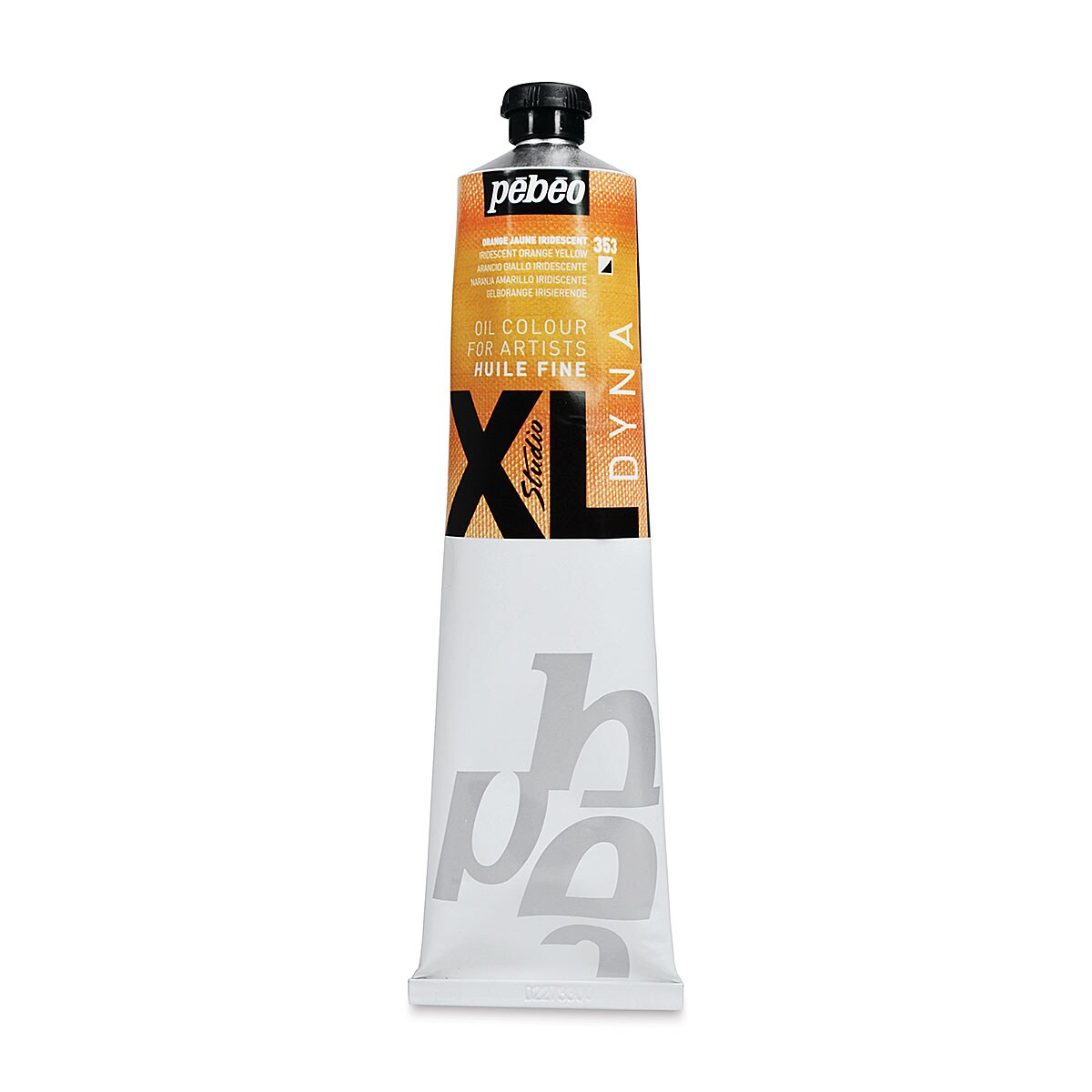 Pebeo XL Studio Oil Color - Dyna Iridescent Orange Yellow, 180 ml tube ...