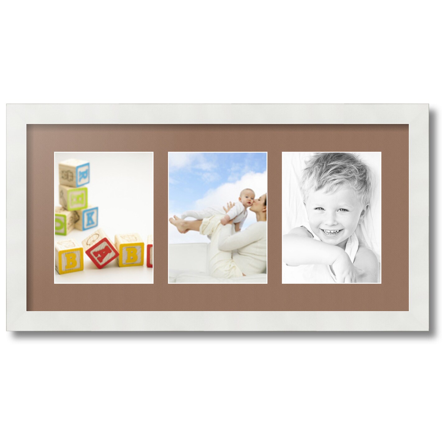 ArtToFrames Collage Photo Picture Frame with 3 - 6x8 inch Openings ...