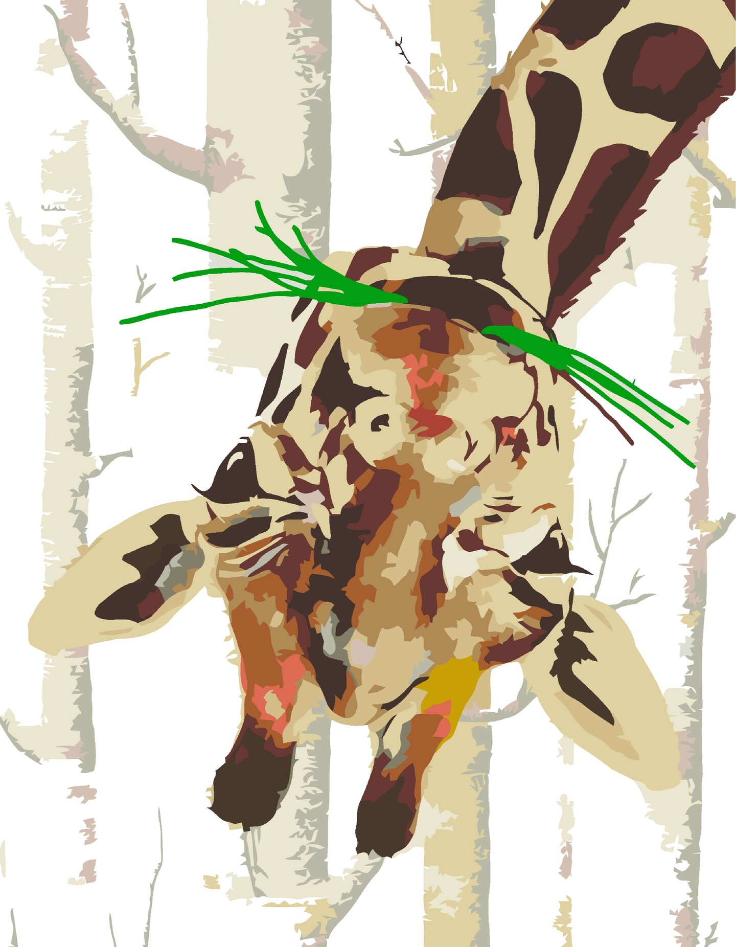 Artwille DIY Paint by Numbers for Adults and Kids, Acrylic Painting Kit - "Lunch Break", 13.8 x ...