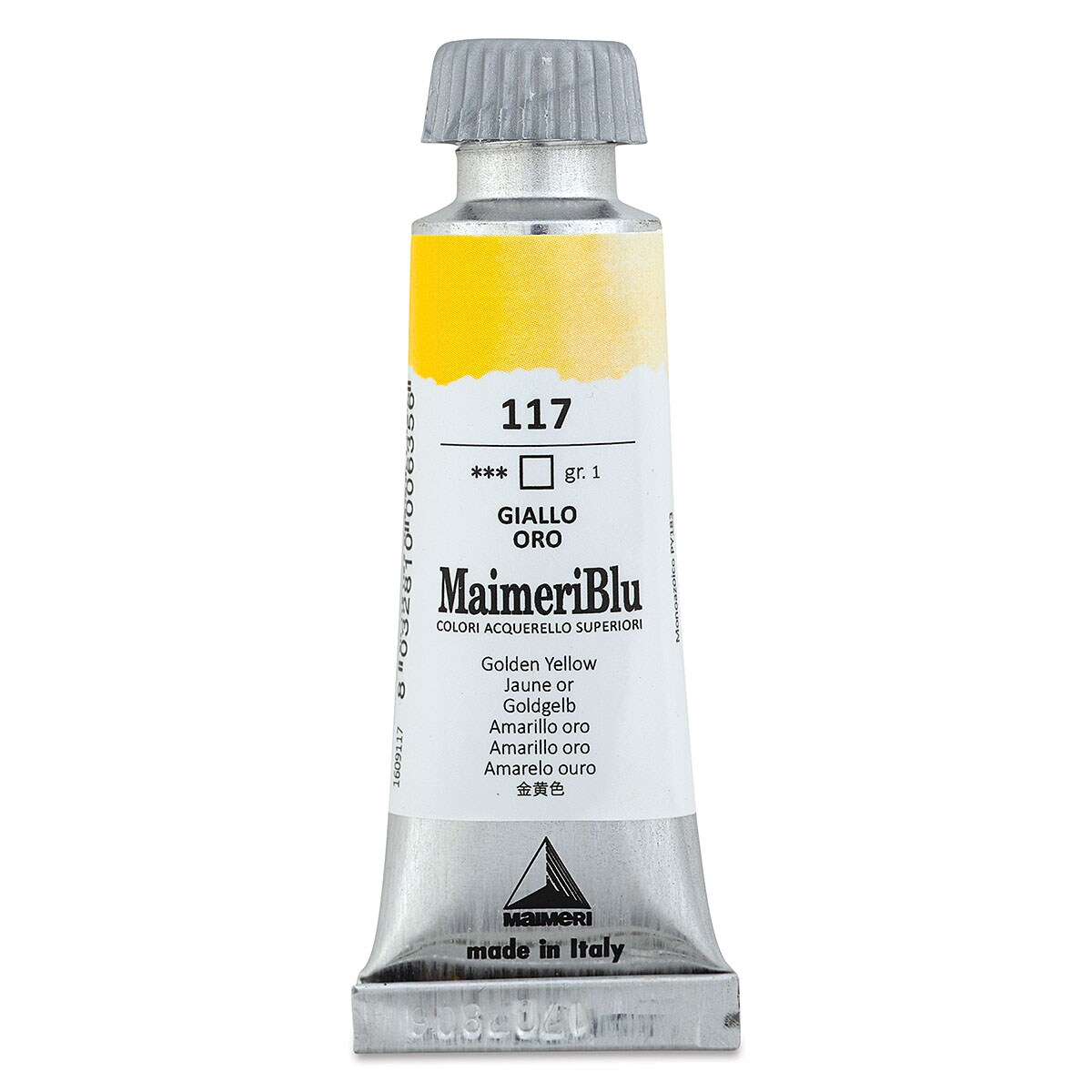 Maimeri Blu Artist Watercolor - Golden Yellow, 12 ml Tube | Michaels