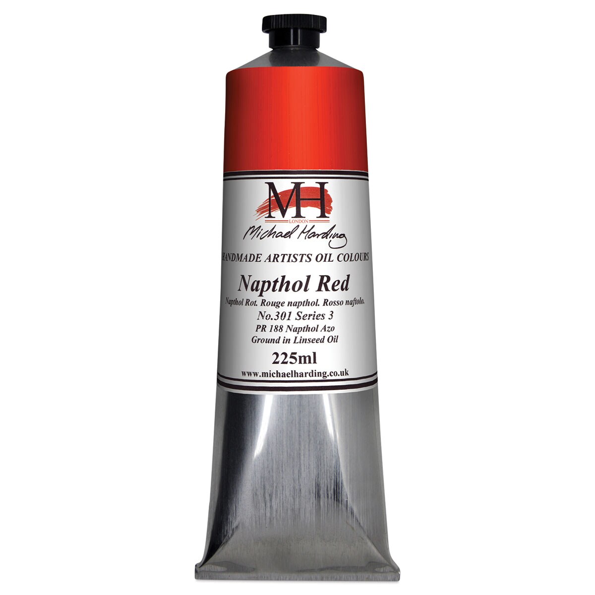 Michael Harding Artists Oil Color - Naphthol Red, 225 ml | Michaels