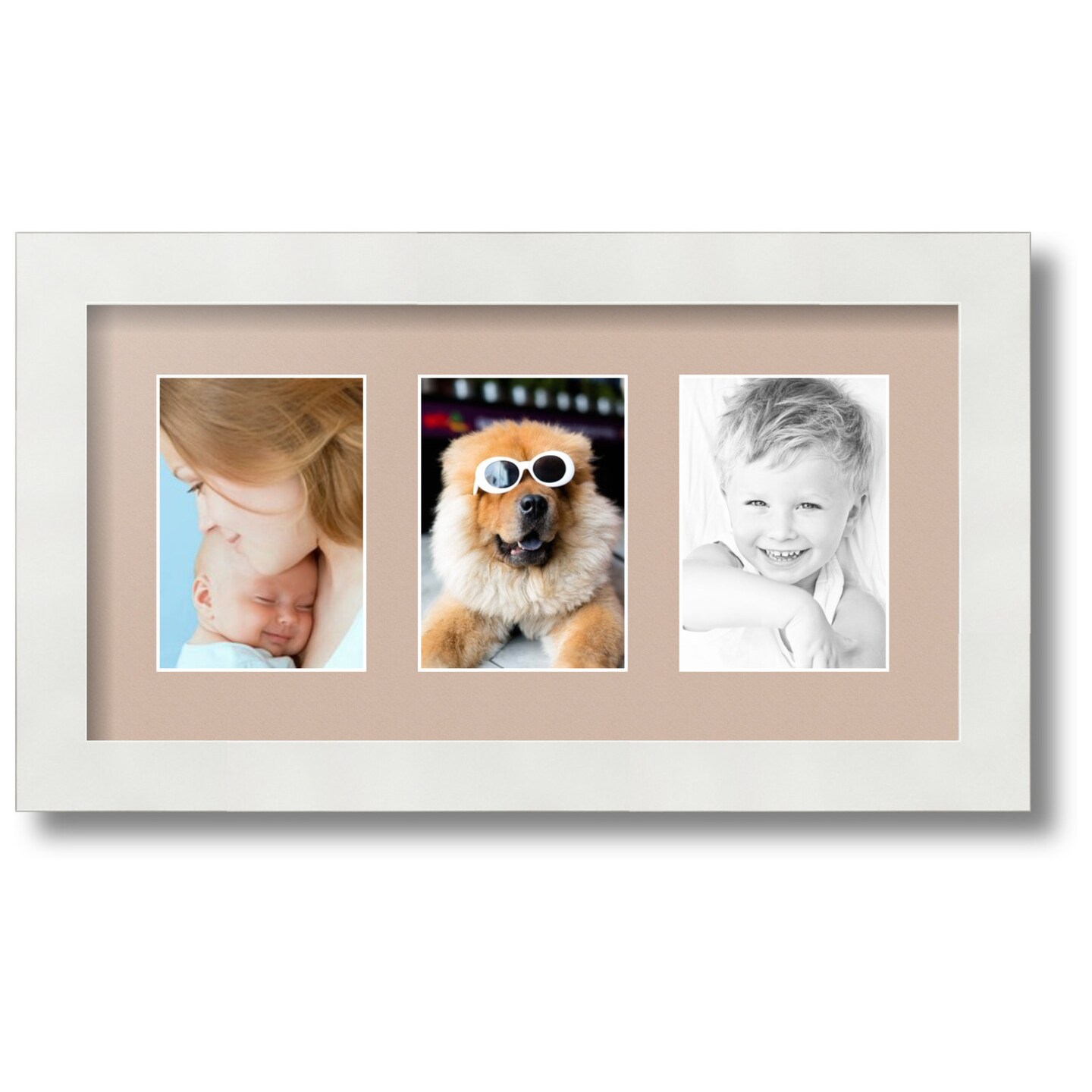 ArtToFrames Collage Photo Picture Frame with 3 - 3.5x5 inch Openings ...