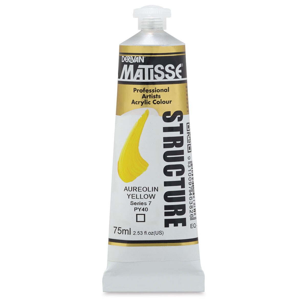Matisse Structure Paint - Aureolin Yellow, 75 ml | Michaels